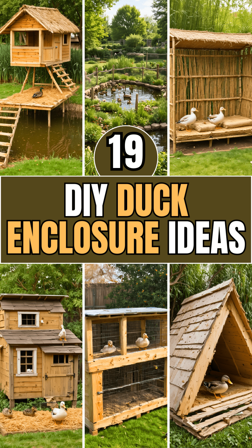19 DIY Duck Enclosure Ideas – The DIY Desire