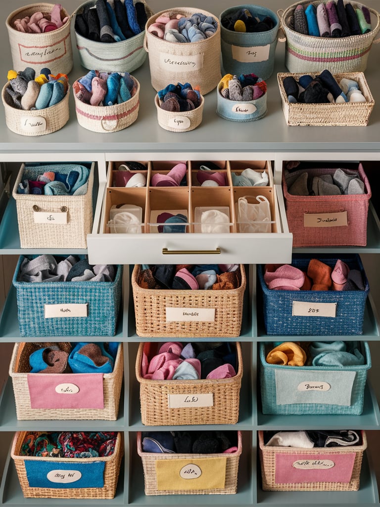 15 Sock Storage Ideas – The DIY Desire