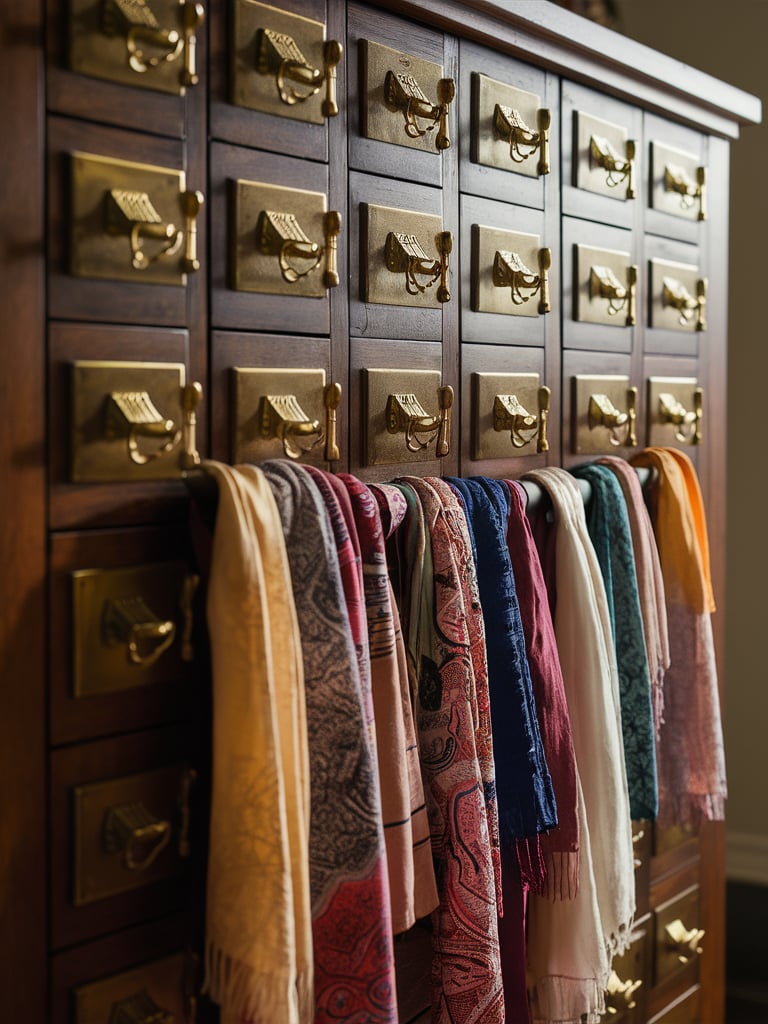 15 Scarf Storage Ideas – The DIY Desire