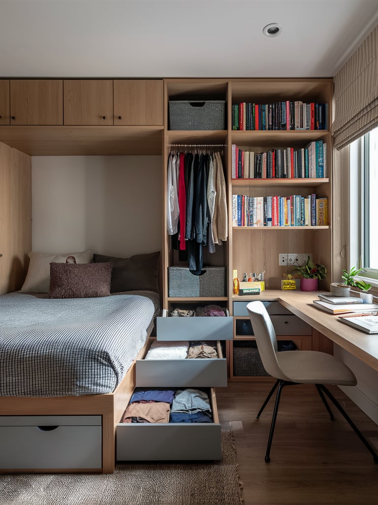 15 Bedroom Storage Ideas – The DIY Desire