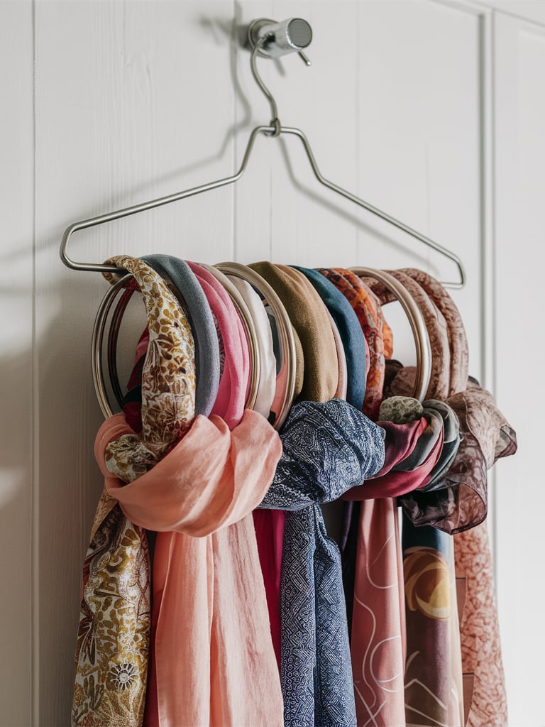 15 Scarf Storage Ideas – The DIY Desire