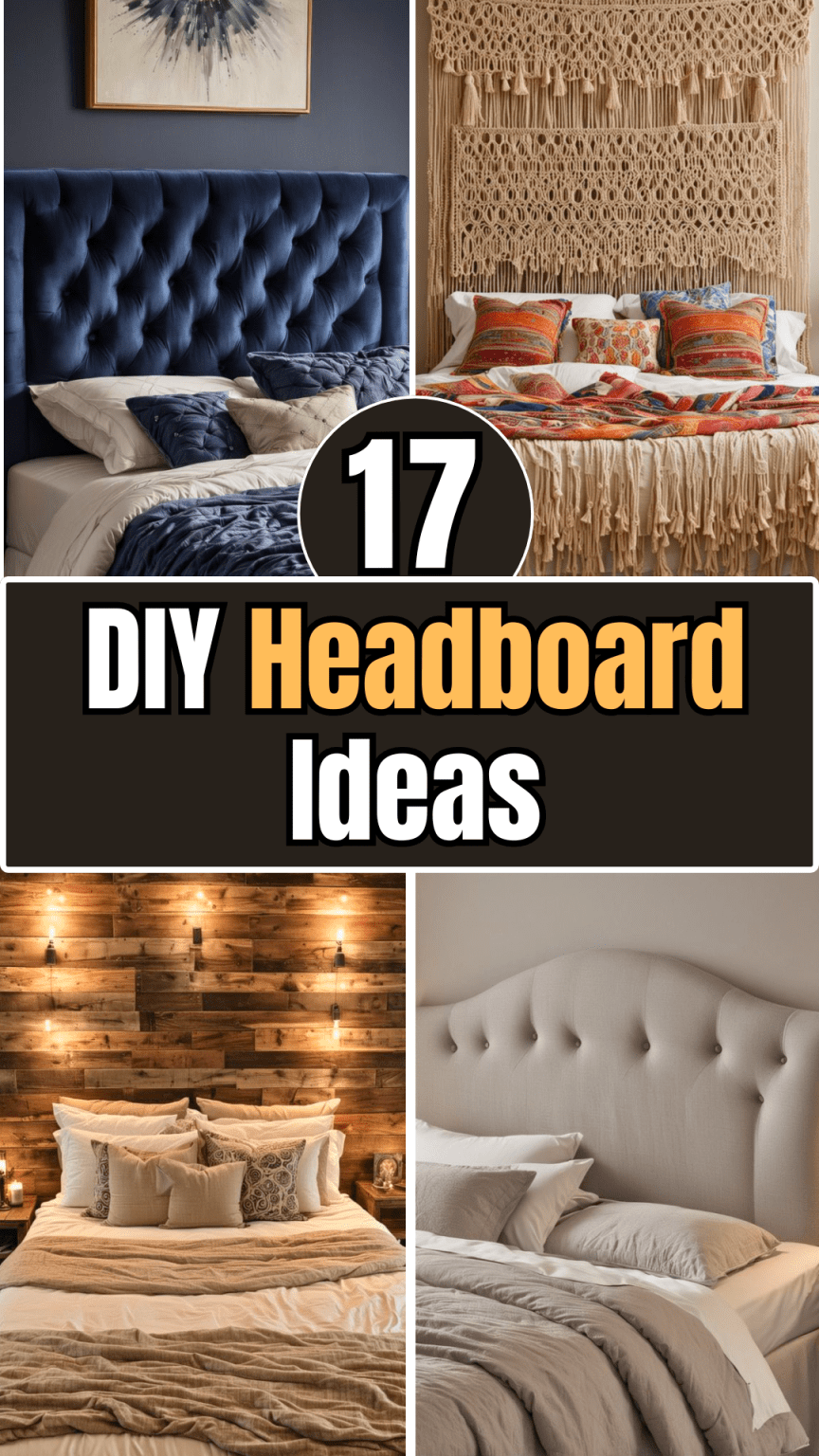 17 DIY Headboard Ideas – The DIY Desire