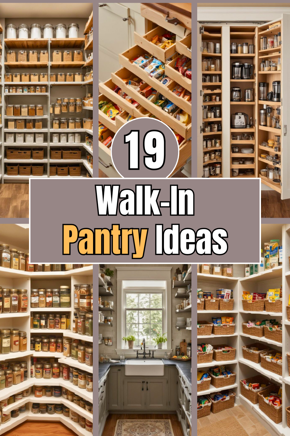 19 Walk-In Pantry Ideas – The DIY Desire