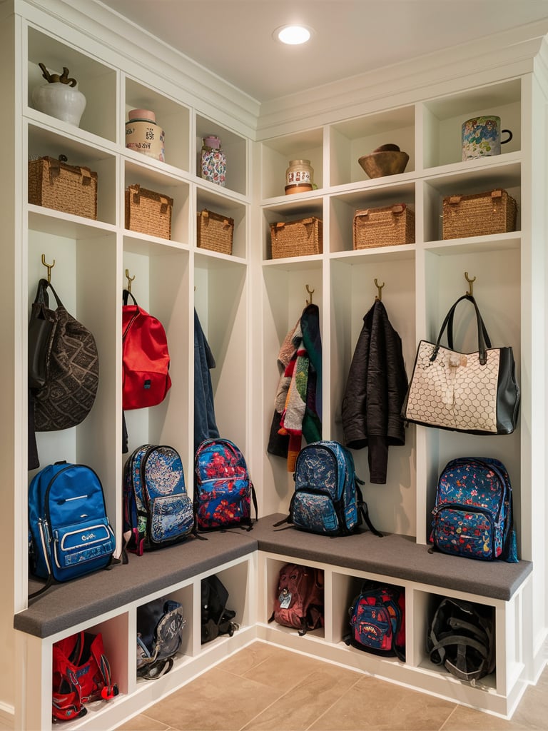15 Entryway Backpack Storage Ideas – The DIY Desire