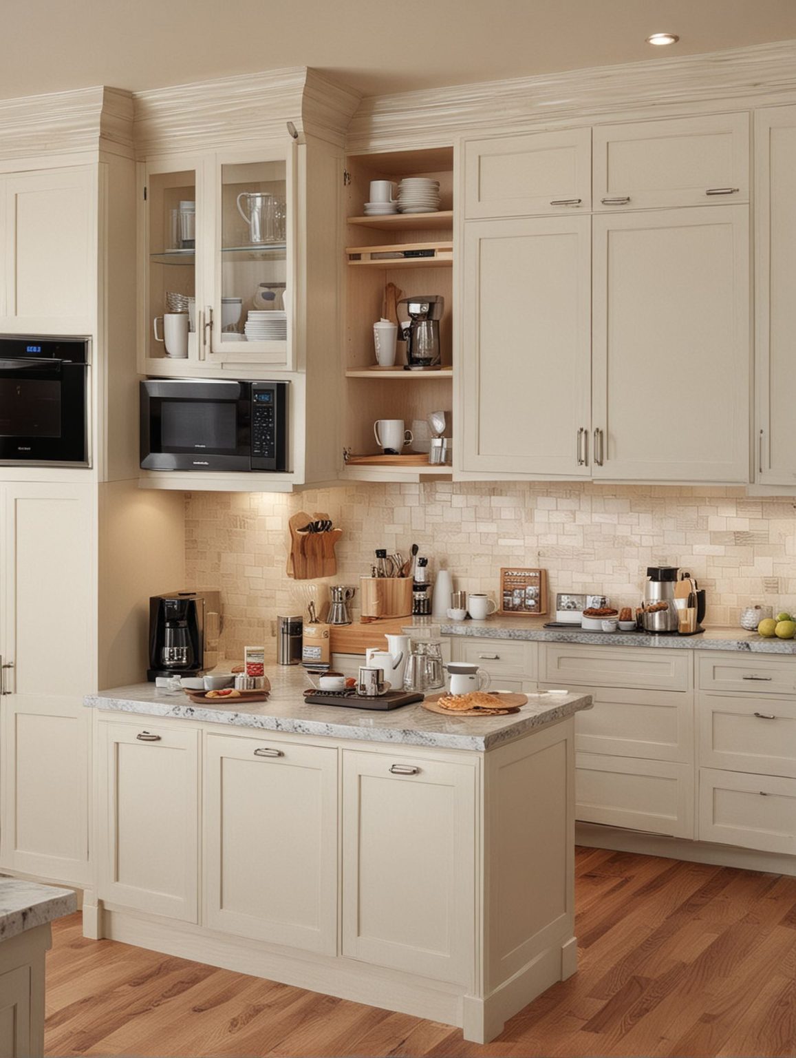 17 Kitchen Appliance Storage Ideas – The DIY Desire