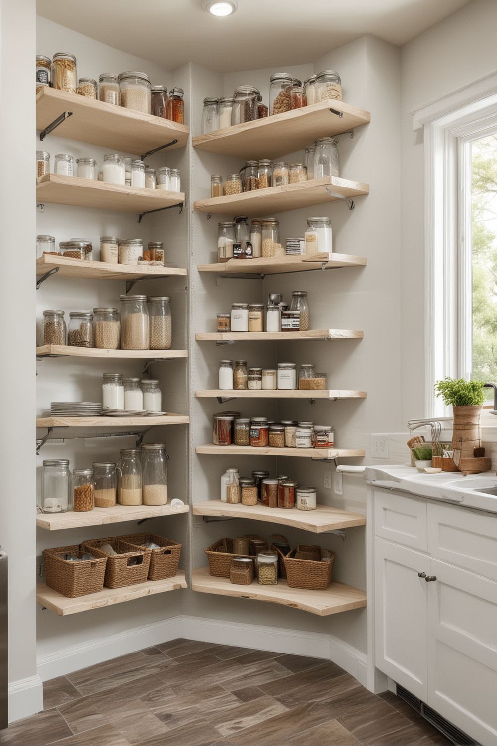 19 Corner Pantry Ideas – The DIY Desire