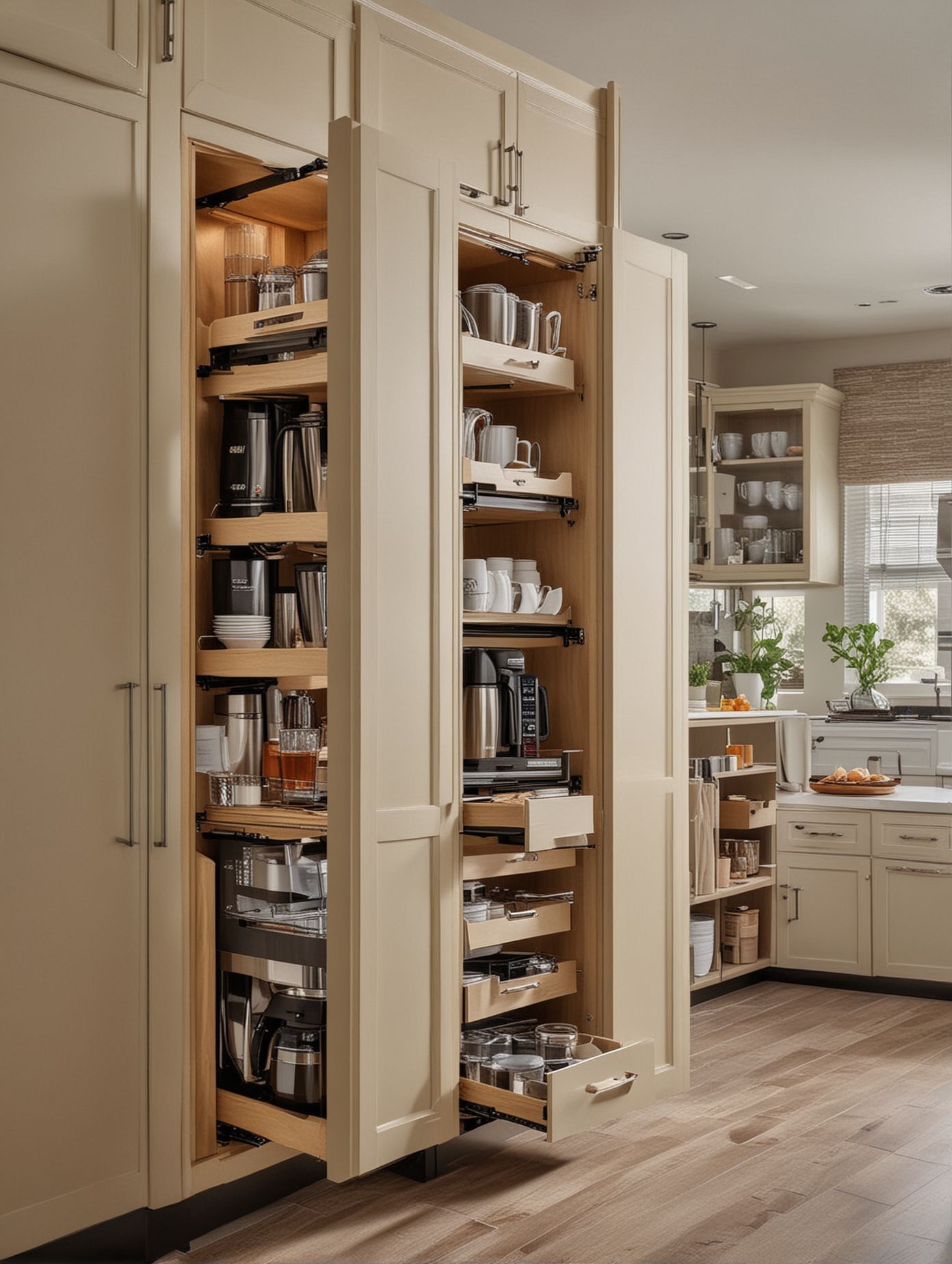 17 Kitchen Appliance Storage Ideas – The DIY Desire