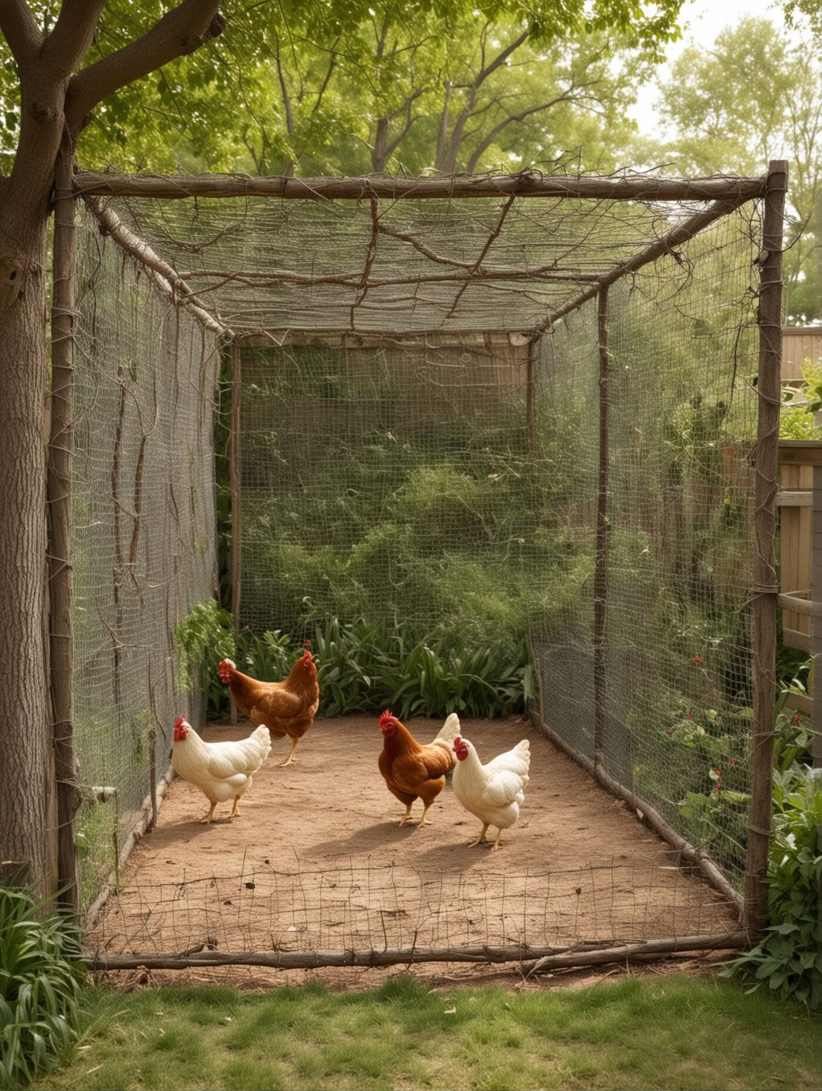 21 DIY Cheap Chicken Run Ideas – The DIY Desire