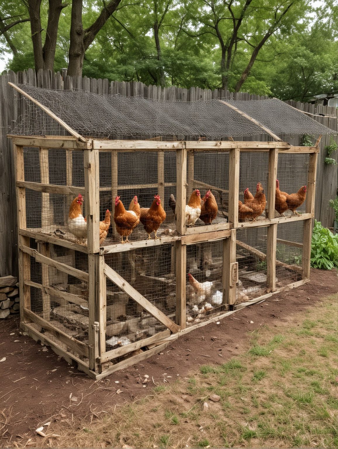 21 DIY Cheap Chicken Run Ideas – The DIY Desire