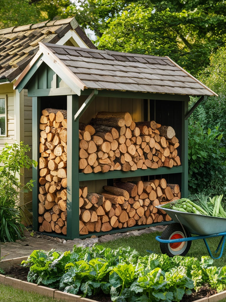 25 Outdoor Firewood Storage Ideas – The DIY Desire