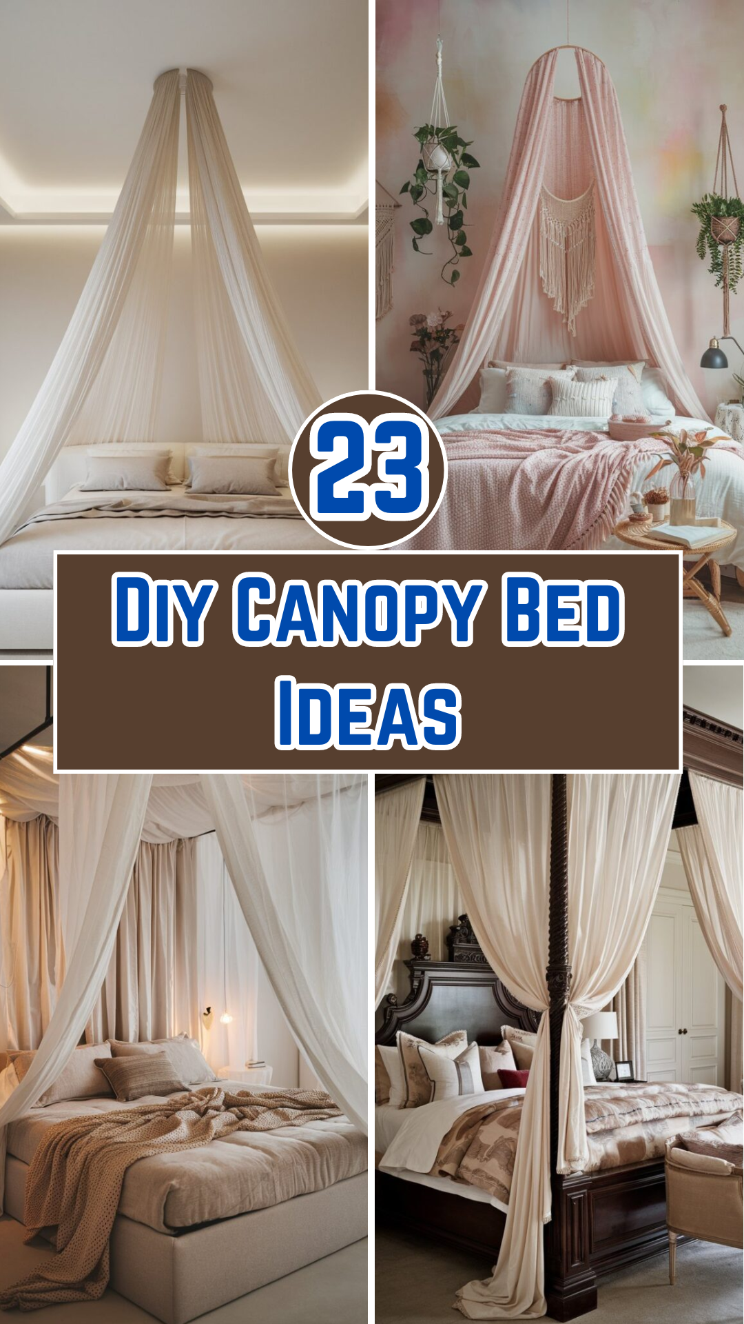 23 DIY Canopy Bed Ideas – The DIY Desire