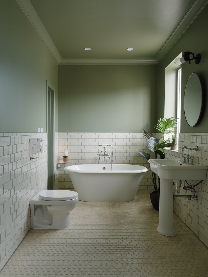 23 Sage Green Bathroom Ideas – The DIY Desire