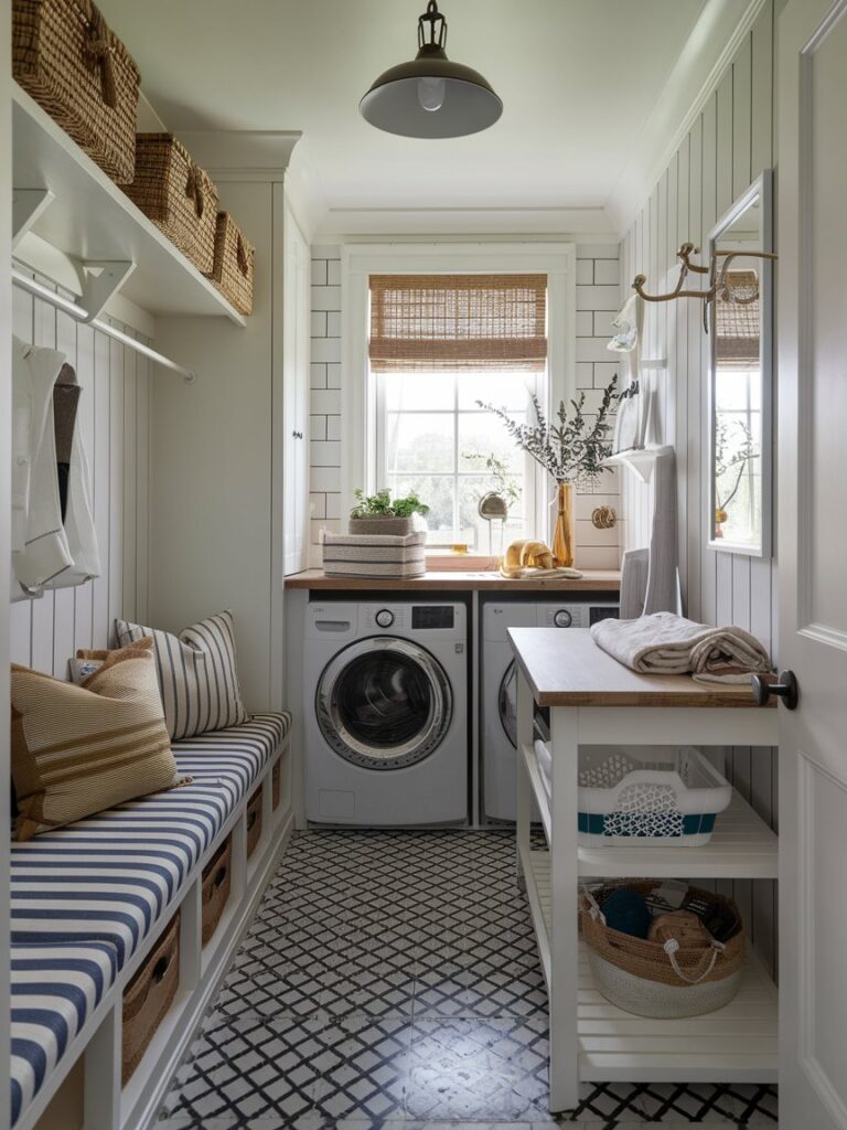 21 Narrow Laundry Room Ideas – The DIY Desire