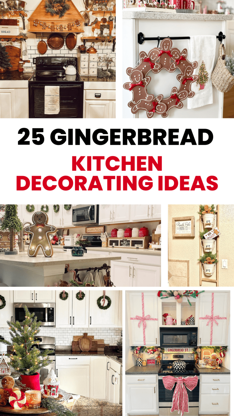 25 Gingerbread Kitchen Decorating Ideas – The DIY Desire