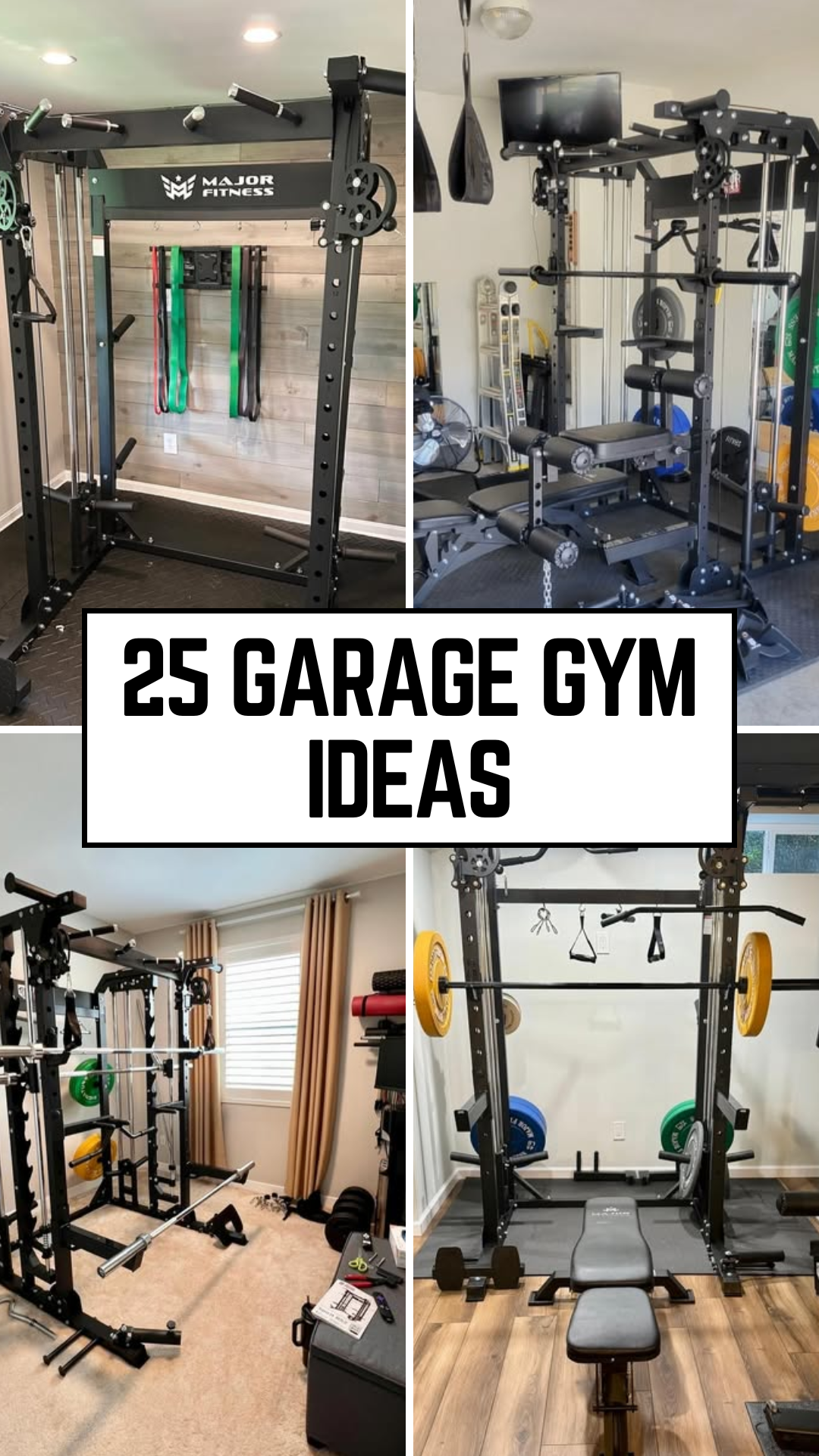 25 Garage Gym Ideas – The DIY Desire